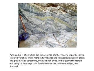 Metamorphic rocks ppt | PPT