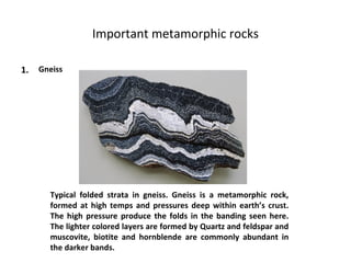 Metamorphic rocks ppt | PPT