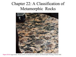 Metamorphic Classification of rocks .ppt