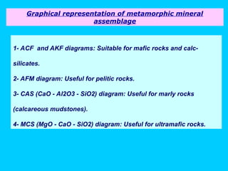 Metamorphic Petrology - Lecture grade and facies.ppt