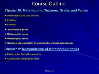 Metamorphic petrology general courses.ppt