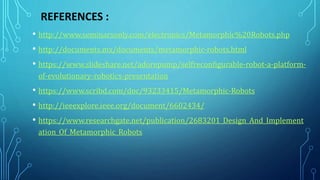 Metamorphic robots.ppt