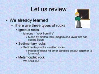 Metamorphic rock | PPT