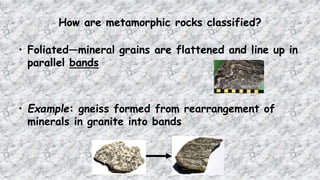 Metamorphic rock | PPTX