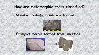 Metamorphic rock | PPTX