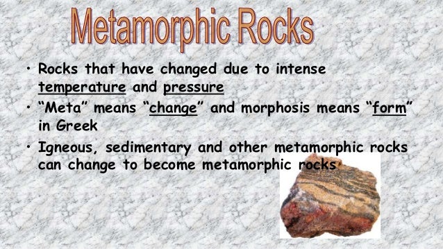 Metamorphic Rock metamorphic-rock
