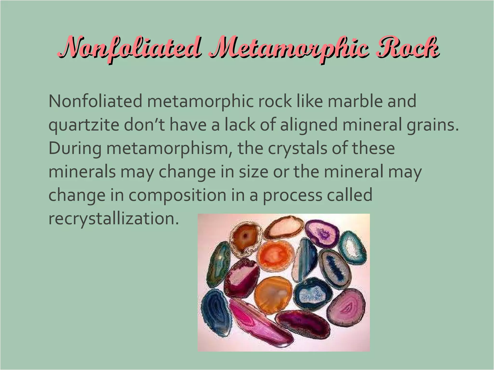 Metamorphic rocks | PPT