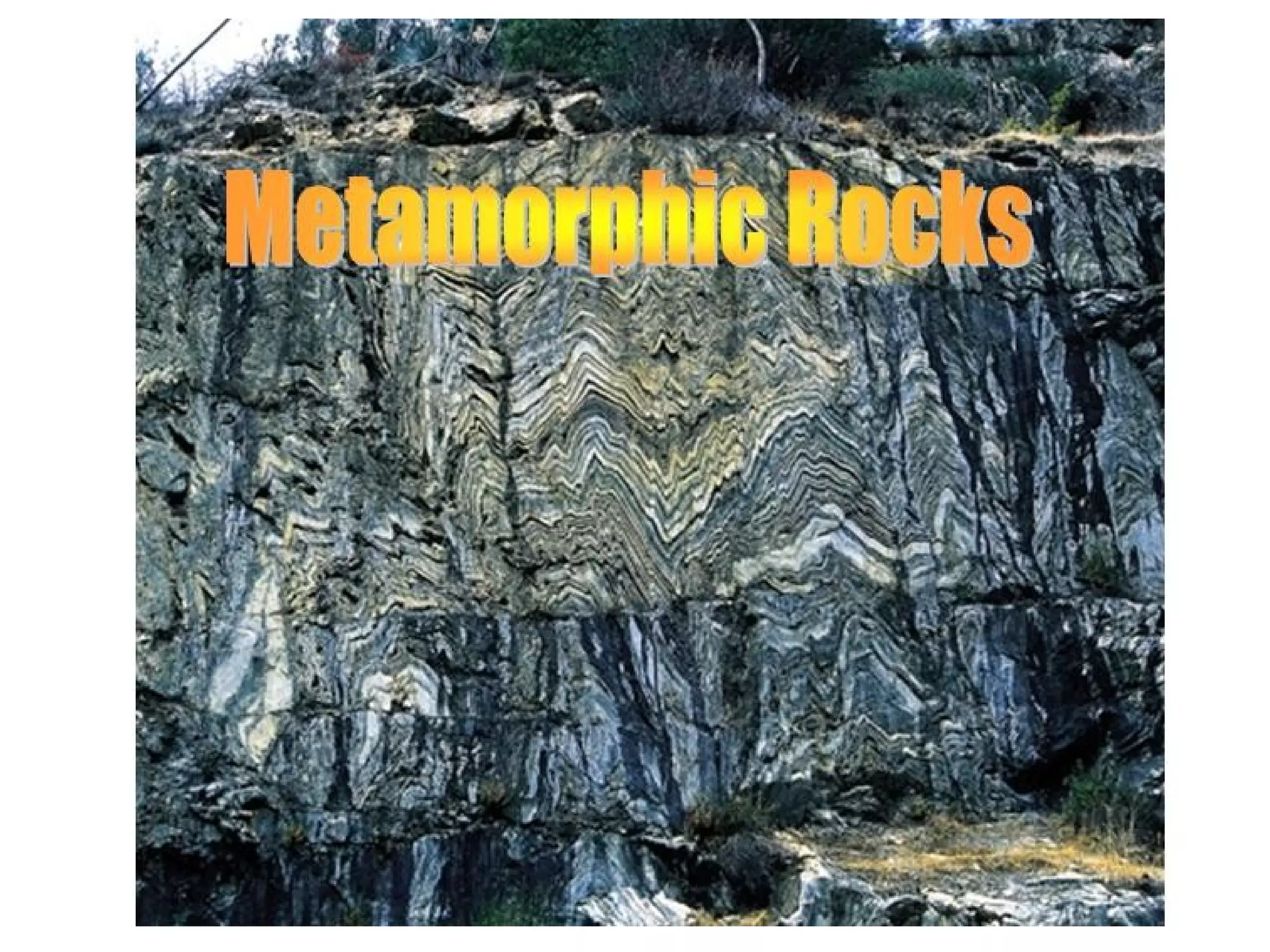 Metamorphic rocks | PPT