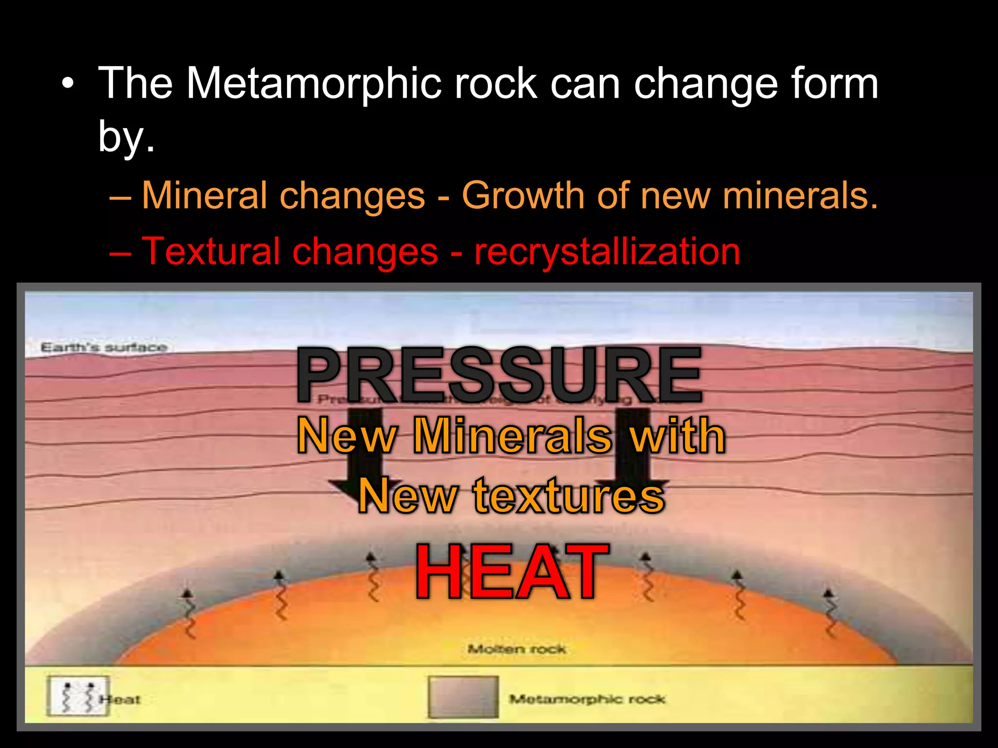 Metamorphic Rocks, Earth Science Lesson PowerPoint, Geology, Schist ...