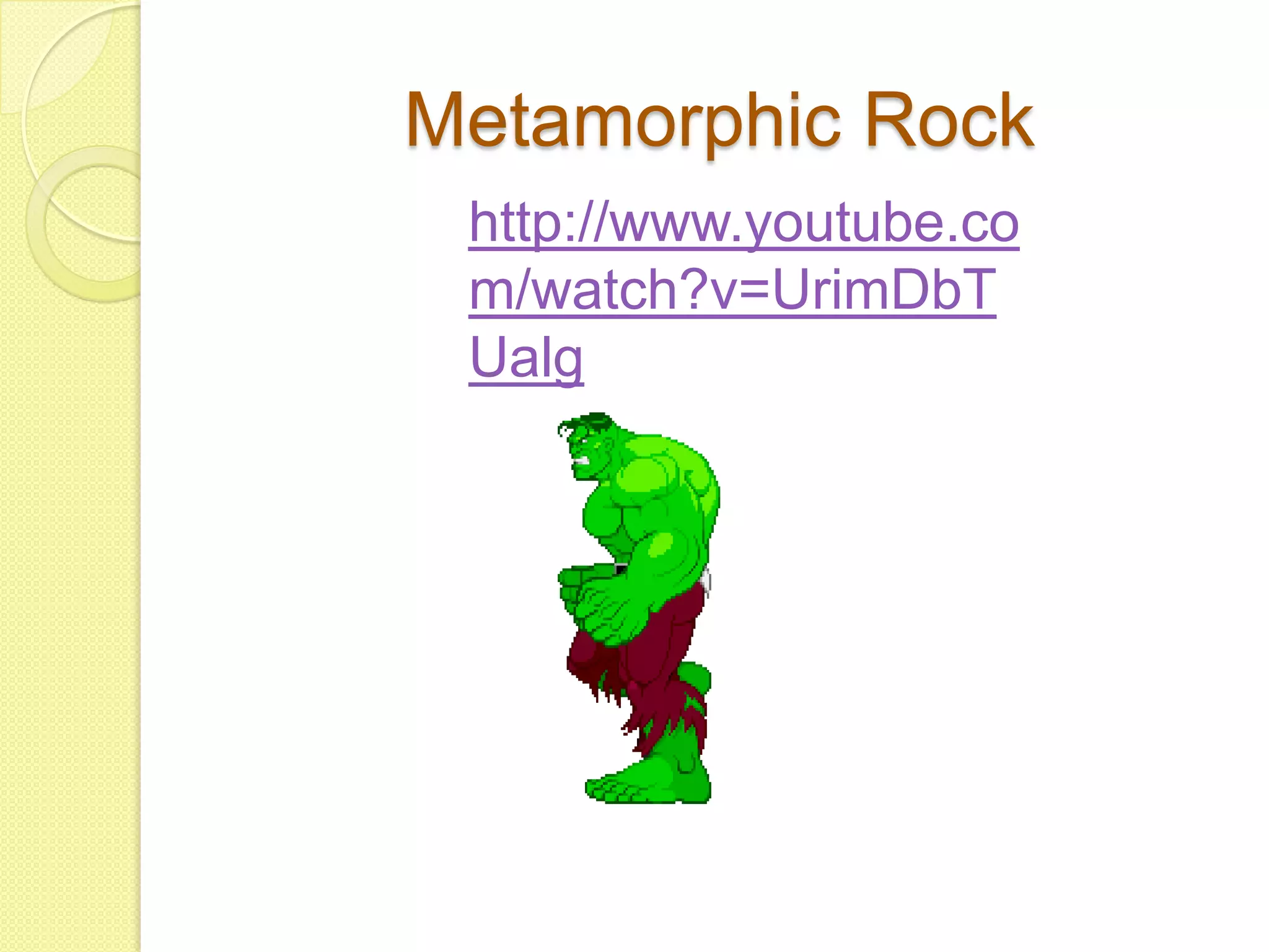 Metamorphic rocks | PPTX