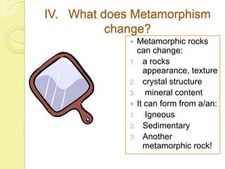 Metamorphic rocks | PPTX