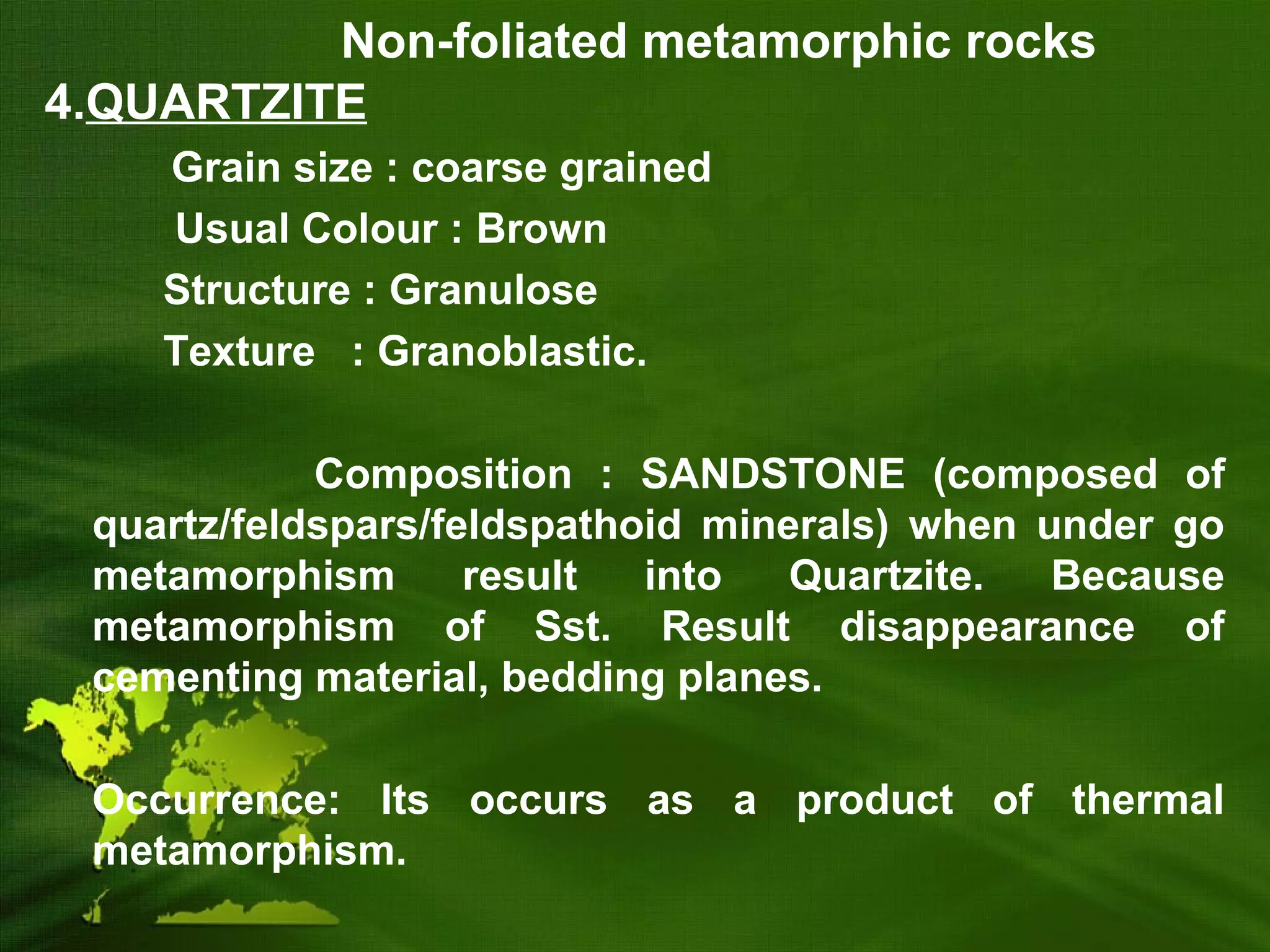 Metamorphic rocks | PPT