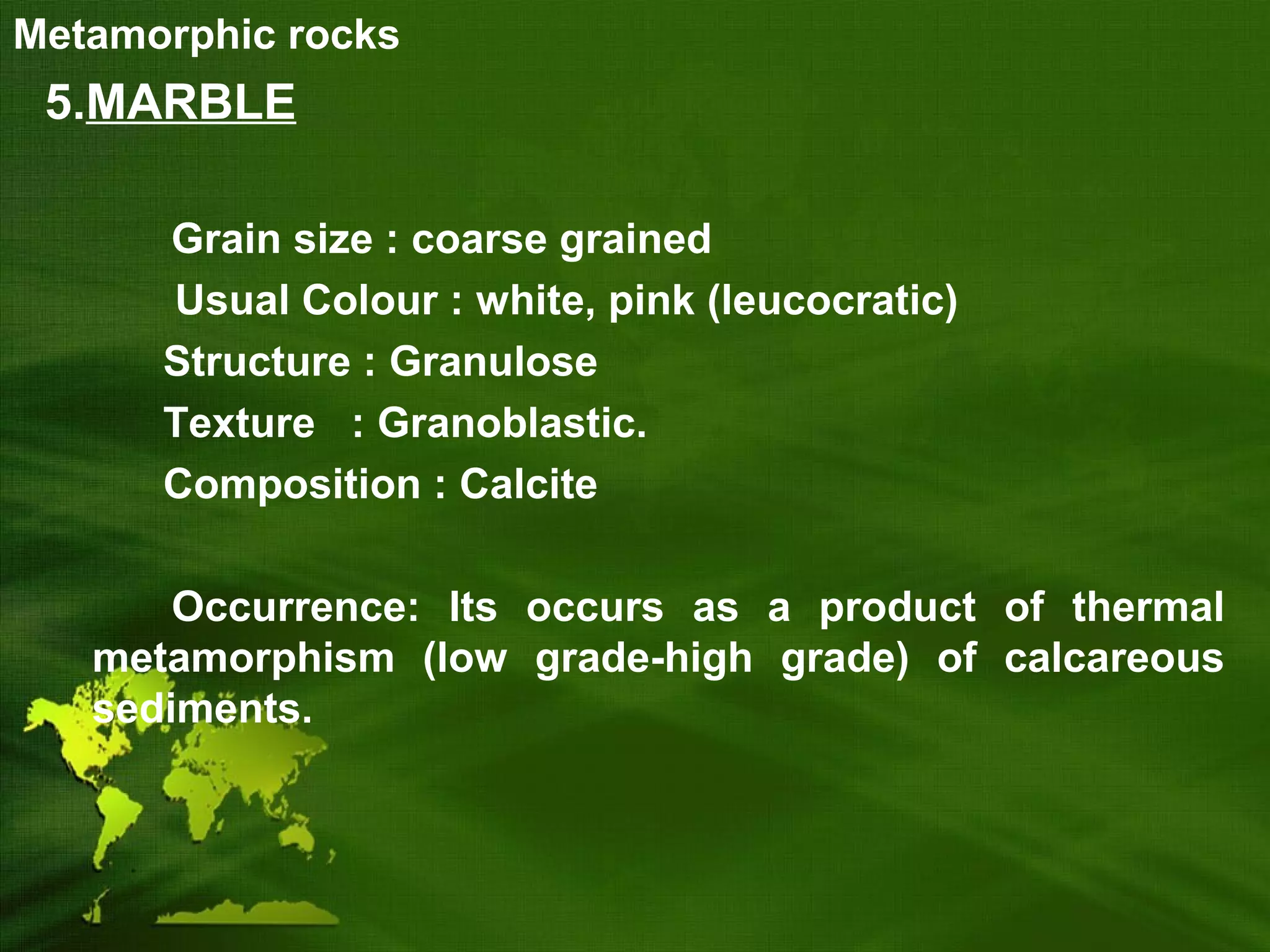 Metamorphic rocks | PPT