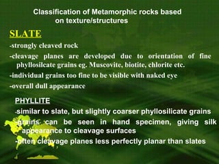 Metamorphic rocks | PPT