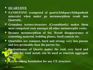 Metamorphic rocks | PPT