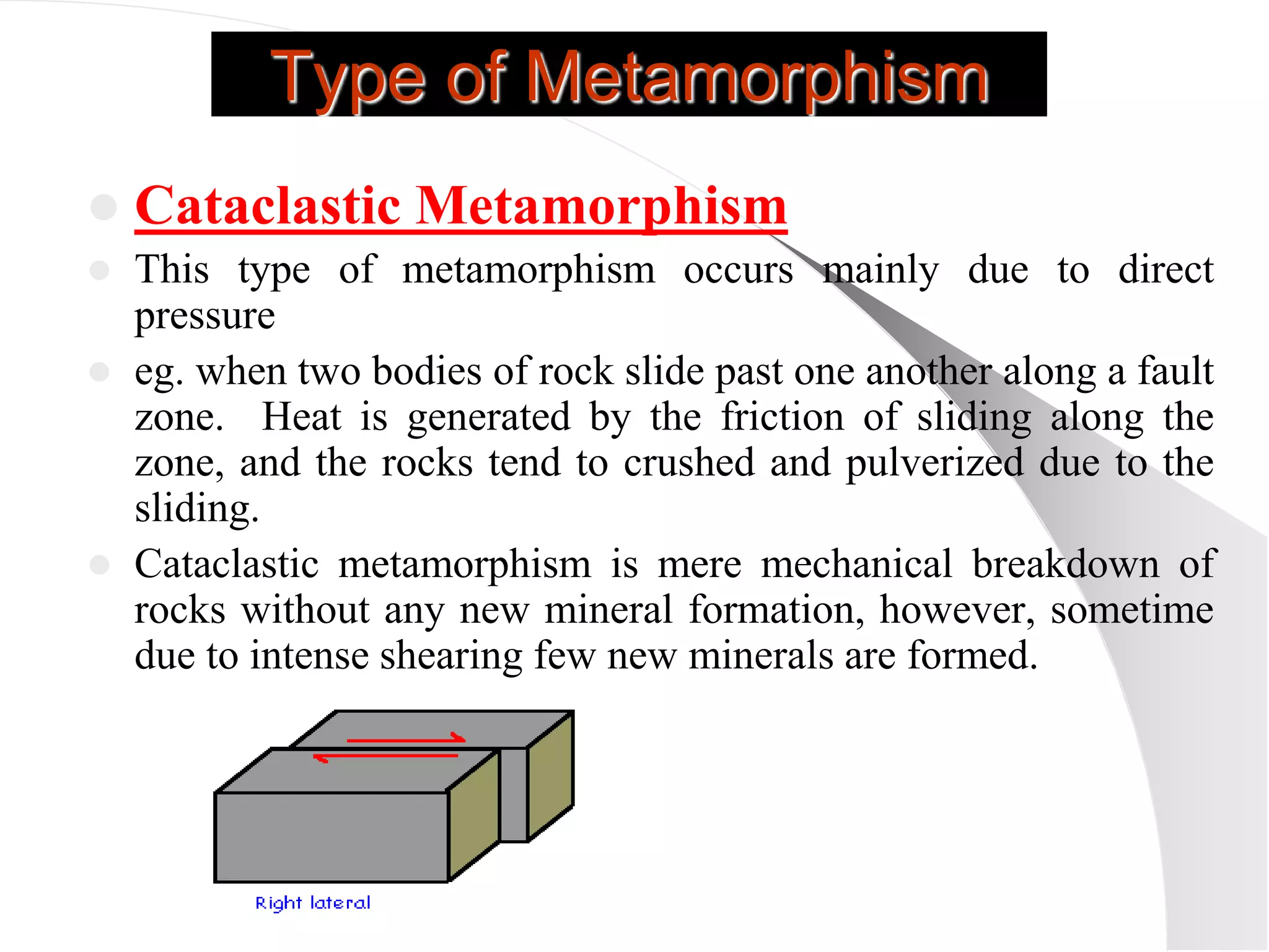 Metamorphic rocks | PPTX