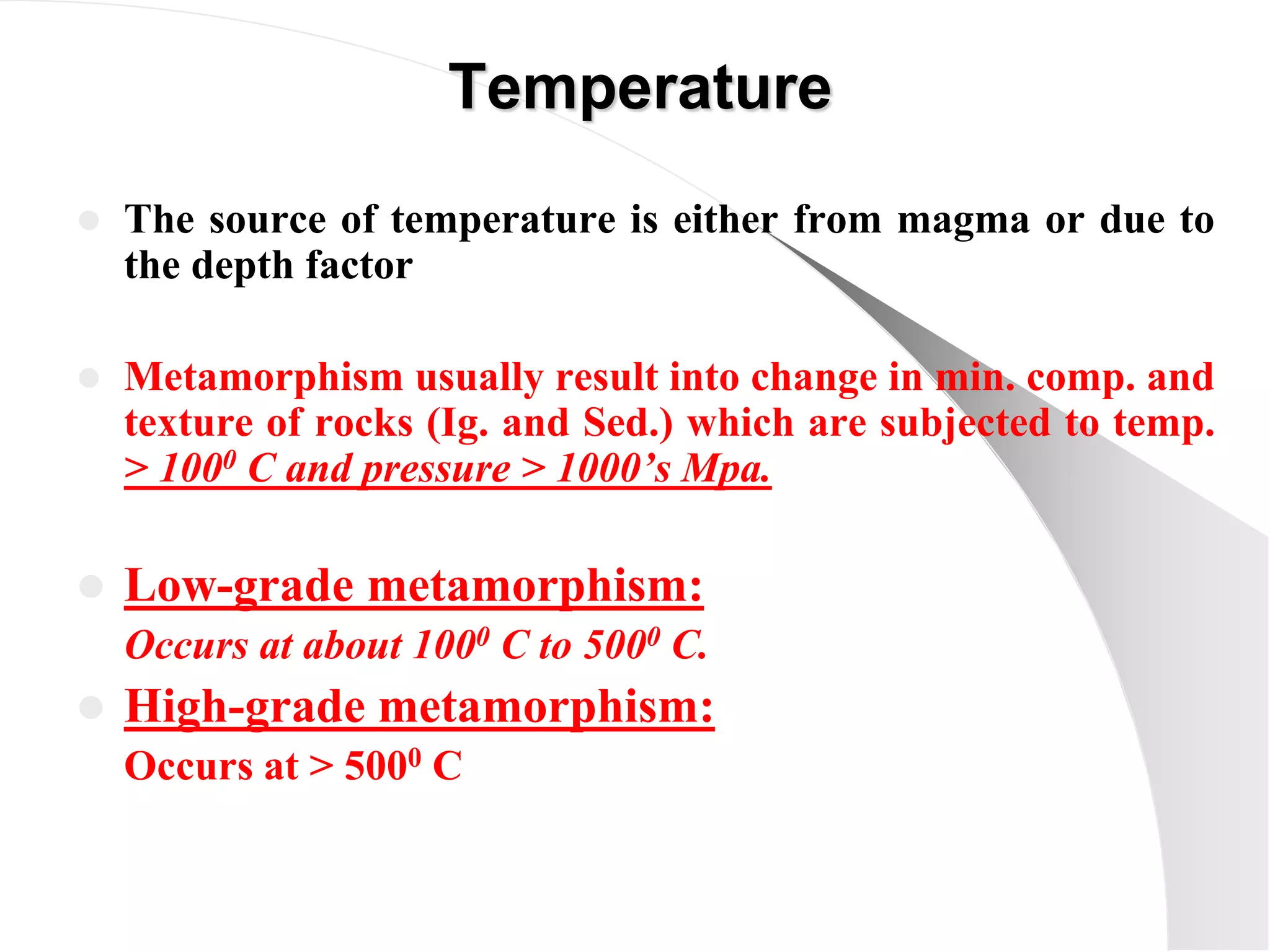 Metamorphic rocks | PPTX