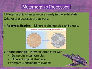 Metamorphic rocks an introduction to metamorphism | PDF