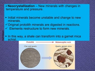 Metamorphic rocks an introduction to metamorphism | PDF
