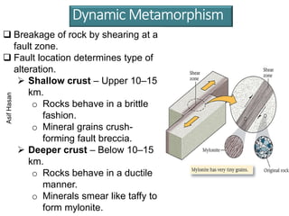 Metamorphic rocks an introduction to metamorphism | PDF