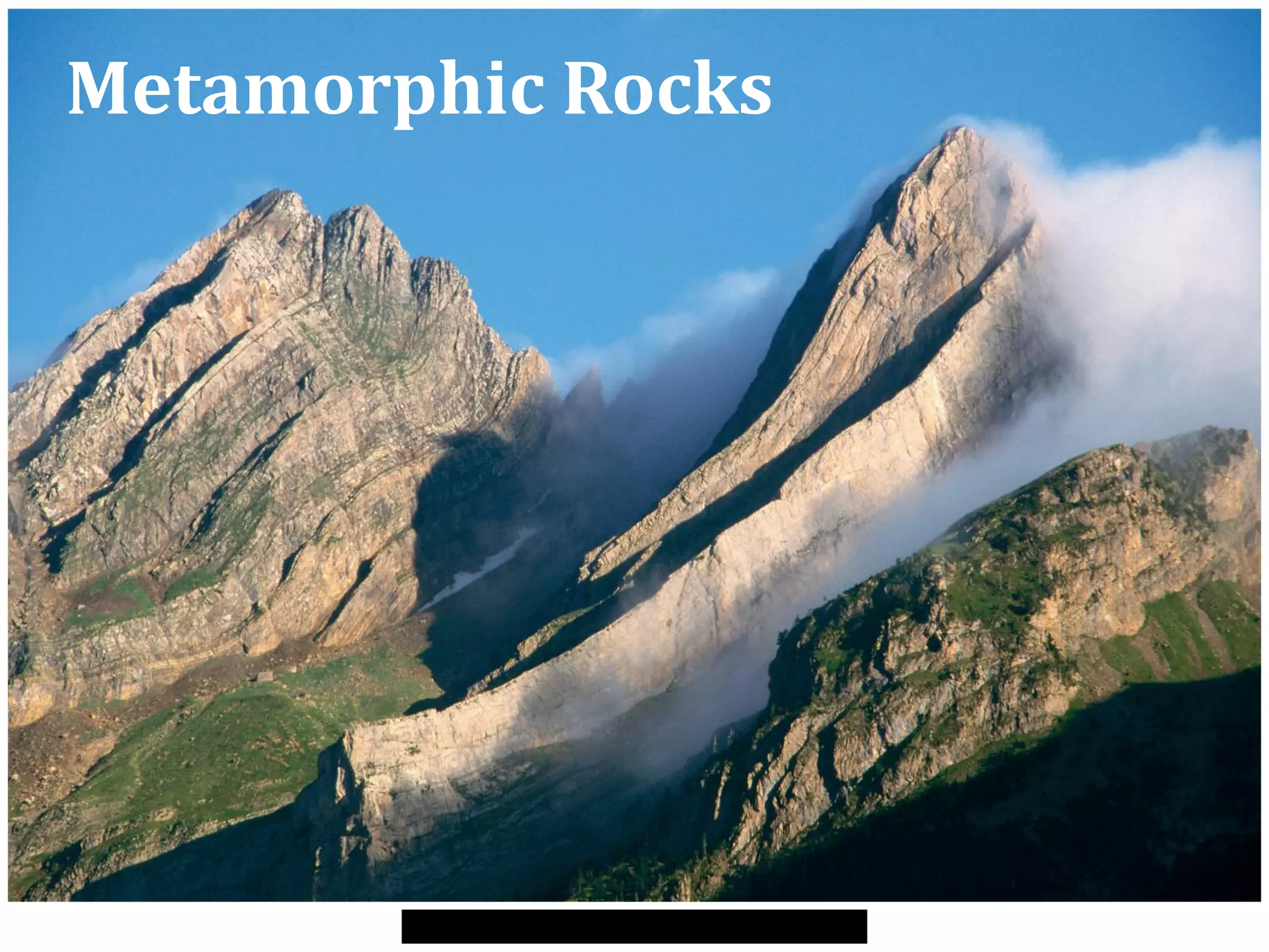 Metamorphic rocks bs 1st year | PDF