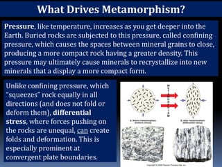 Metamorphic rocks bs 1st year | PDF