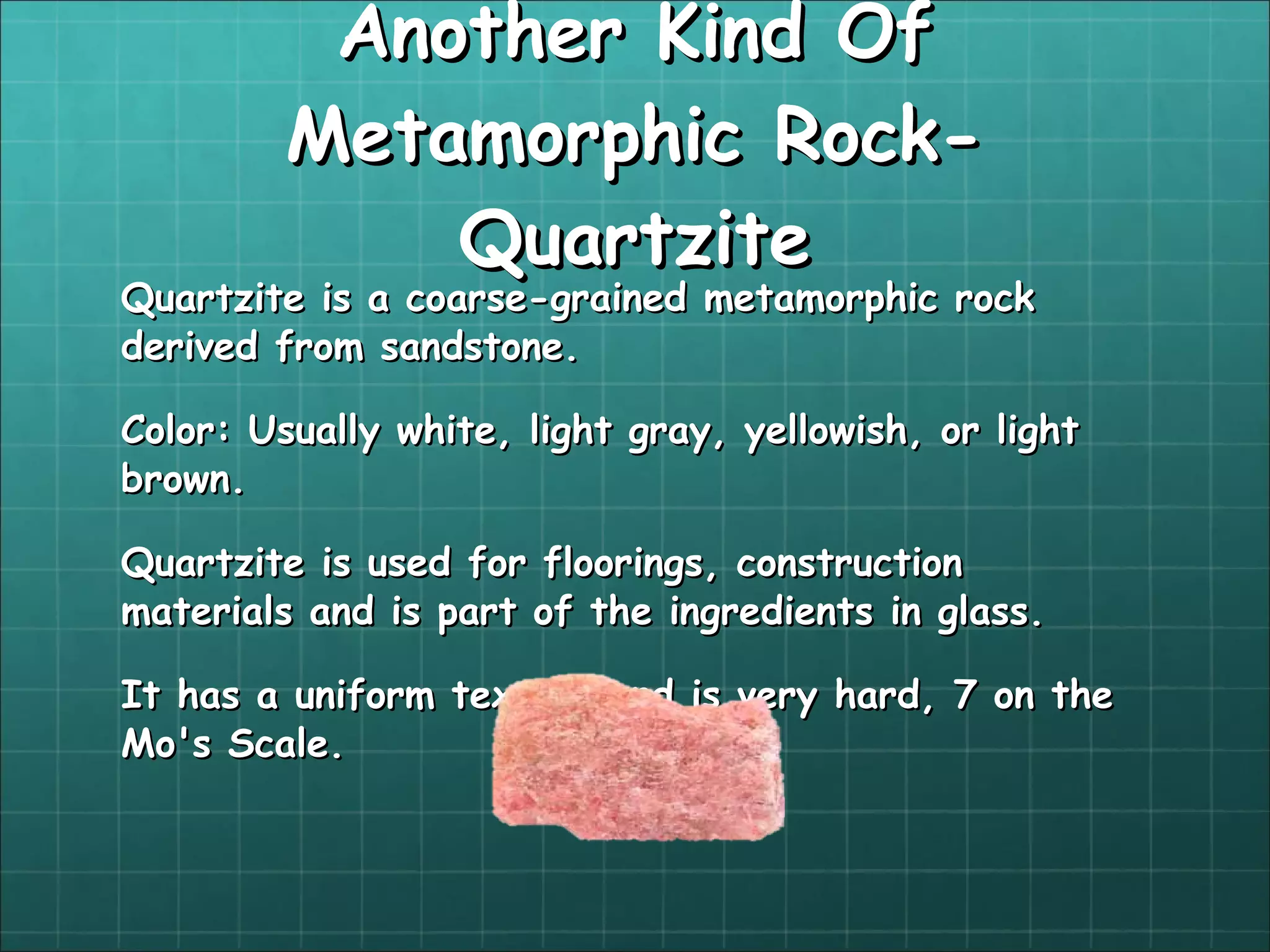 Metamorphic rocks elsa clive | PPT