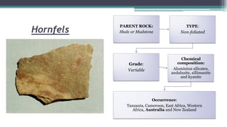 Metamorphic rocks | PDF