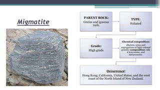 Metamorphic rocks | PDF