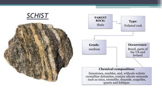 Metamorphic rocks | PDF