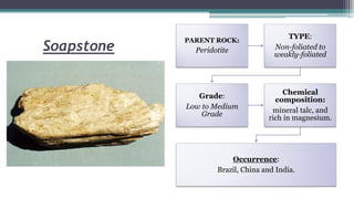 Metamorphic Rocks Soapstone