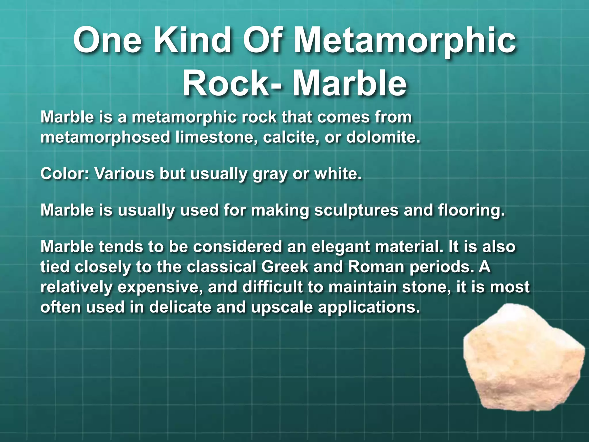 Metamorphic rocks p. elsa clive | PPTX