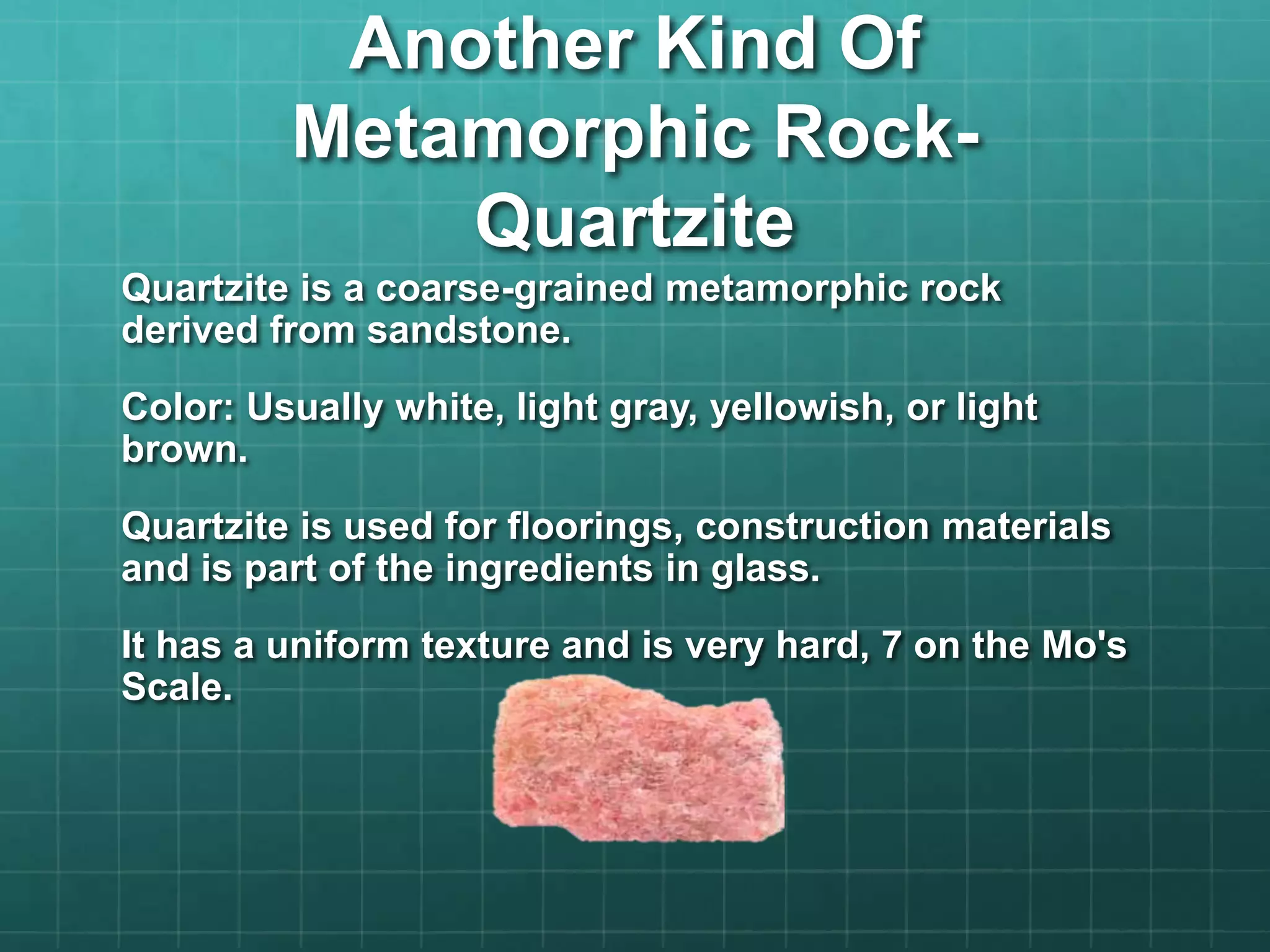 Metamorphic rocks p. elsa clive | PPTX
