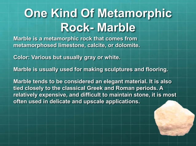 Metamorphic rocks p. elsa clive | PPTX