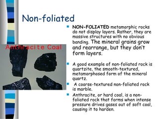 Metamorphic rocks | PPT