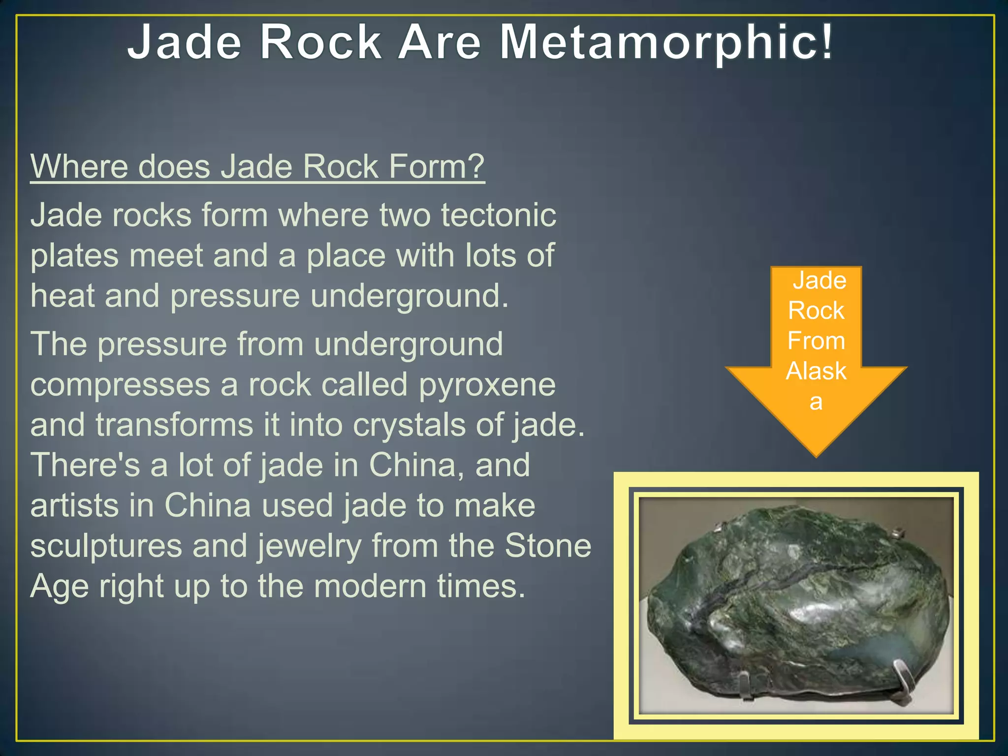 Metamorphic rocks presentation | PPTX | Geology | Science