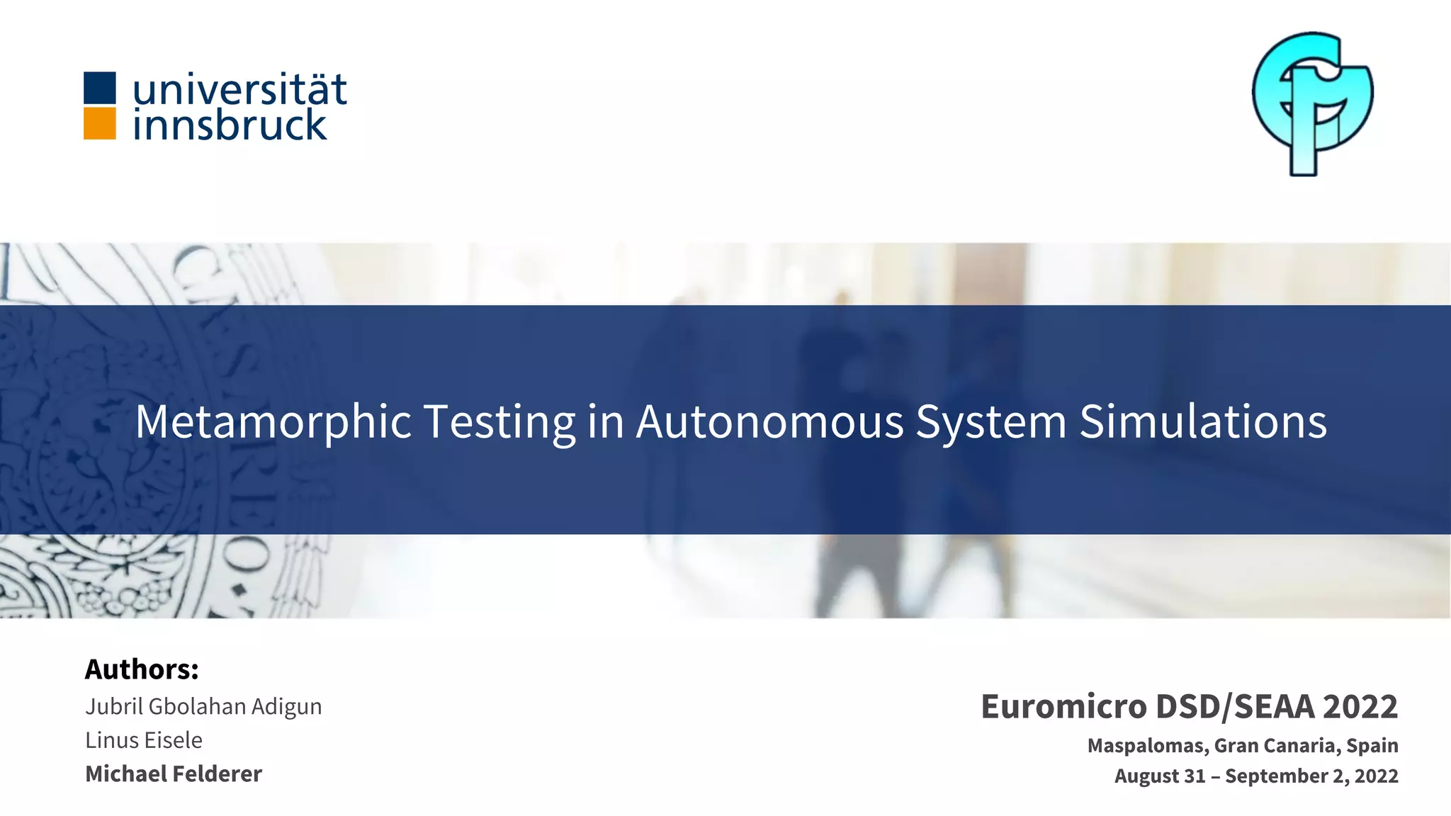 Metamorphic Testing In Autonomous System Simulationspdf