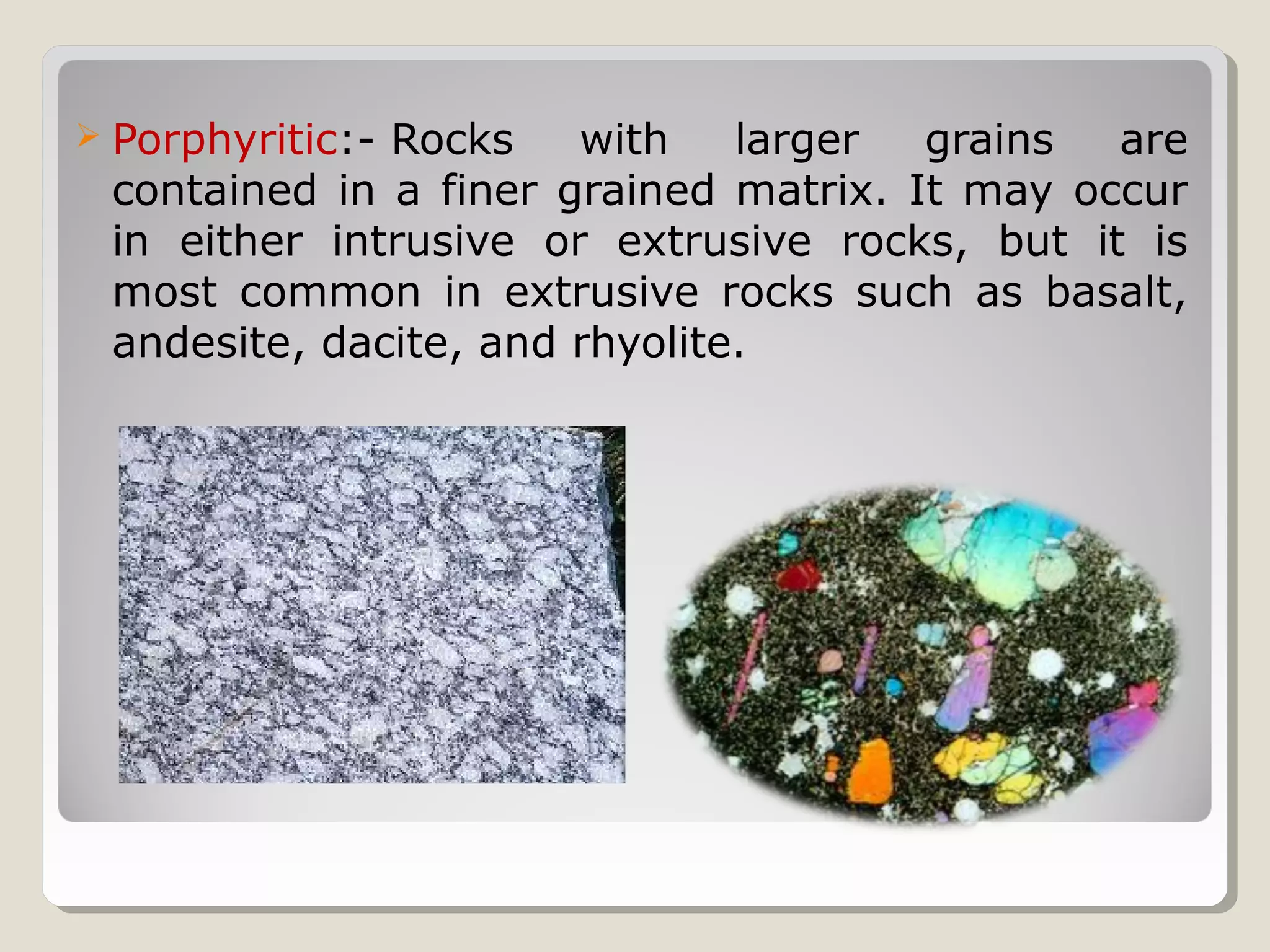 Metamorphic textures | PPT