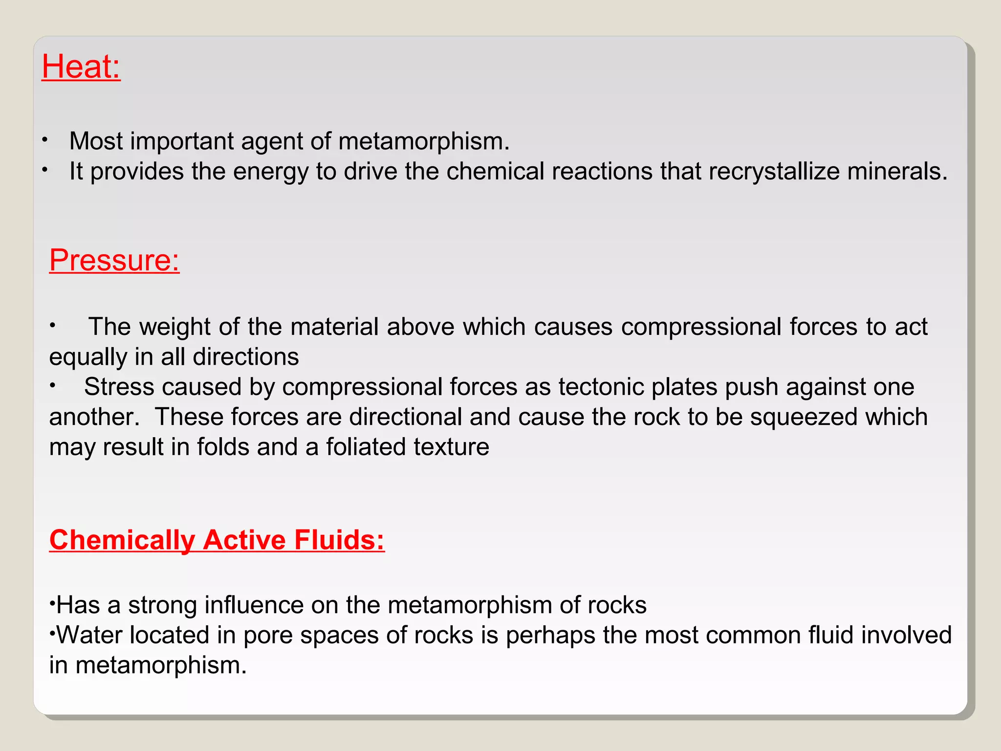 Metamorphic textures | PPT