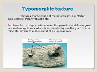 Metamorphic textures | PPT