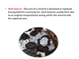 Metamorphic textures | PPT