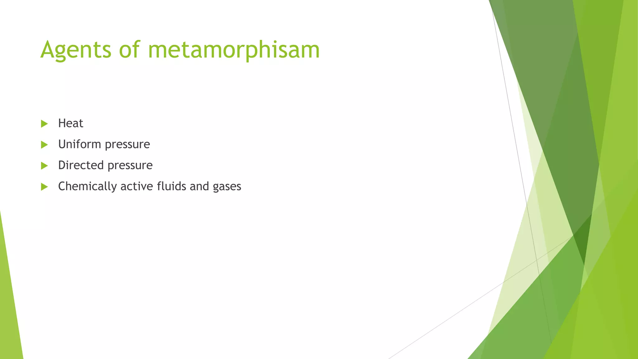 Metamorphism limits temperature and pressure limits | PPTX