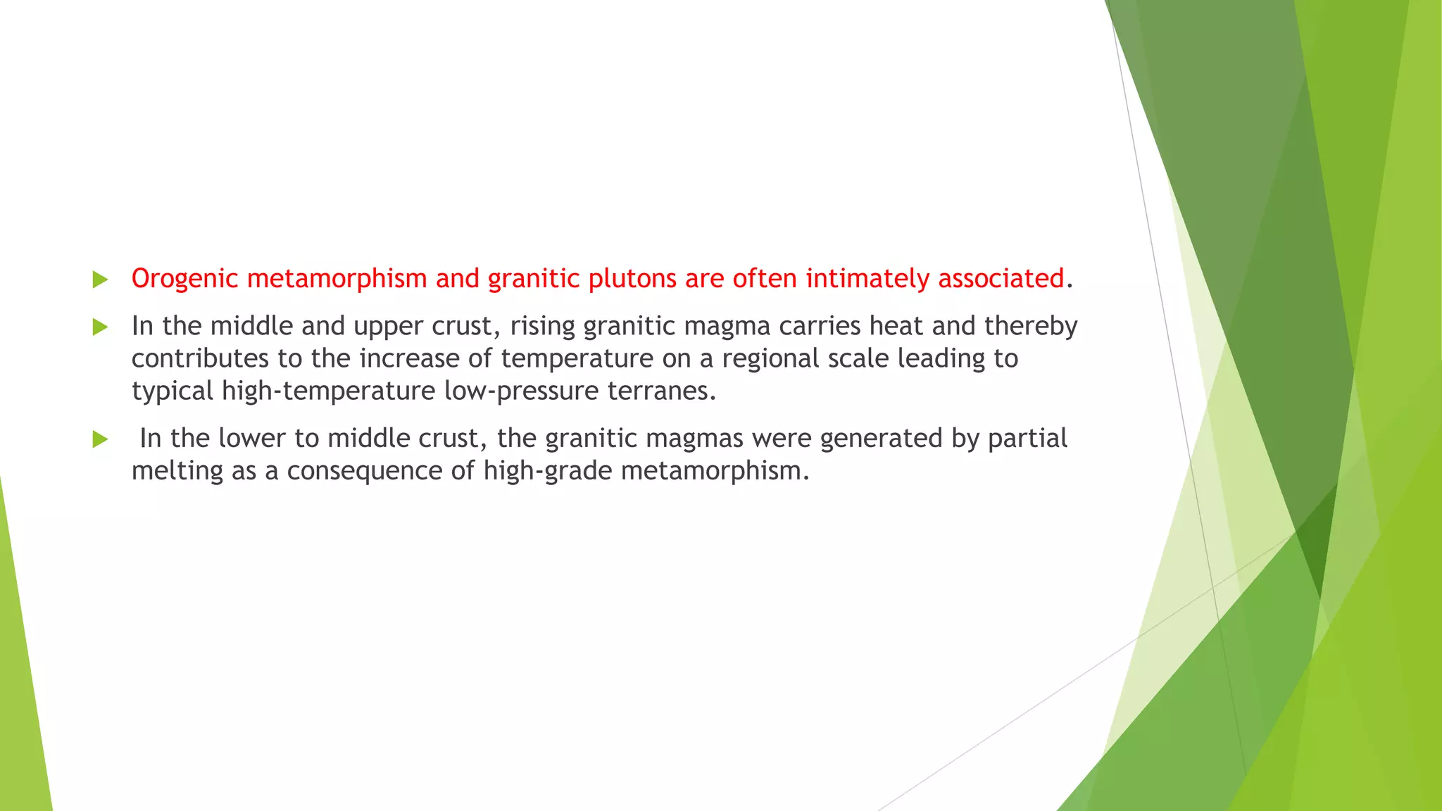 Metamorphism limits temperature and pressure limits | PPTX