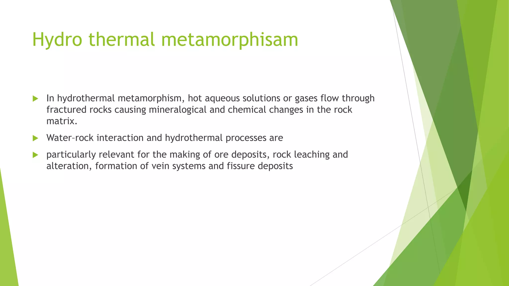 Metamorphism limits temperature and pressure limits | PPTX