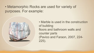 Metamorphism EARTH AND LIFE SCIENCES ABM SHS | PPTX
