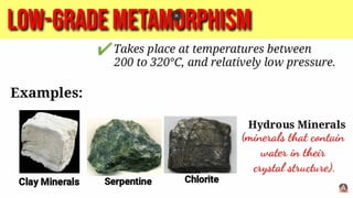 Isochemical process by which rocks are changed by heat and | PPT