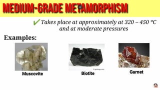 Isochemical process by which rocks are changed by heat and | PPT