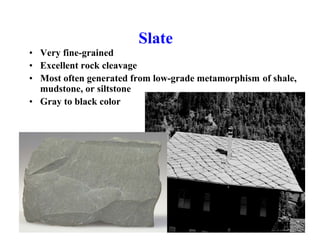 Metamorphism and metamorphic rocks ppt | PDF