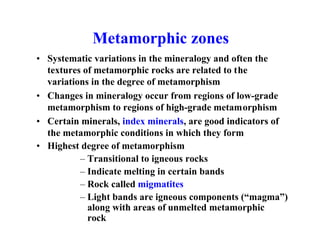 Metamorphism and metamorphic rocks ppt | PDF