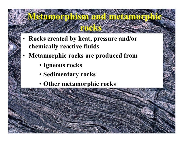 Metamorphic Rocks Making My Own Worlds